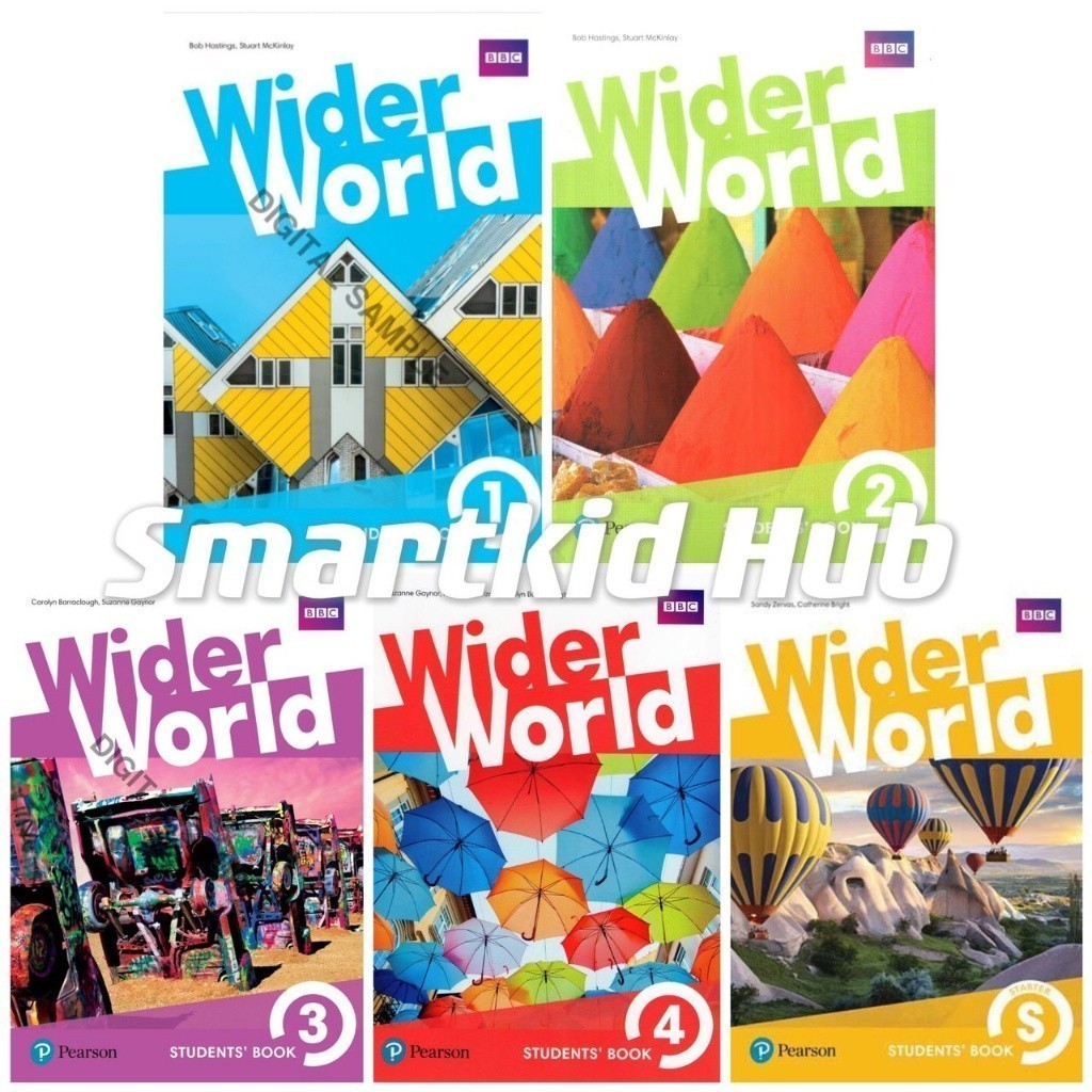 Jual (BUKU FISIK) Wider World Starter/1/2/3/4 Student’s Book Workbook ...