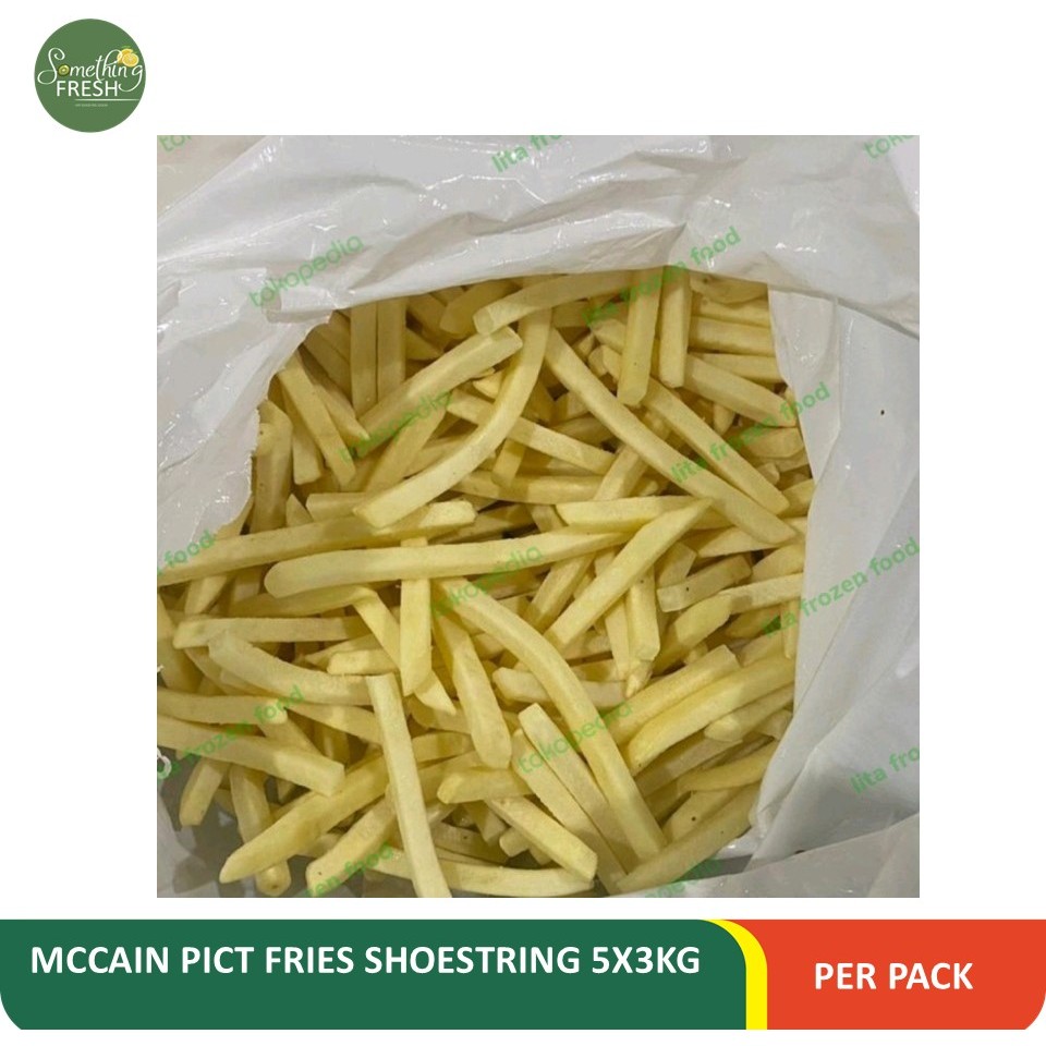 Jual MCCAIN PICT FRIES SHOESTRING 5X3KG PER PACK | Shopee Indonesia