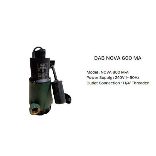 Jual DAB Nova 600 MA - Pompa Celup Air | Shopee Indonesia