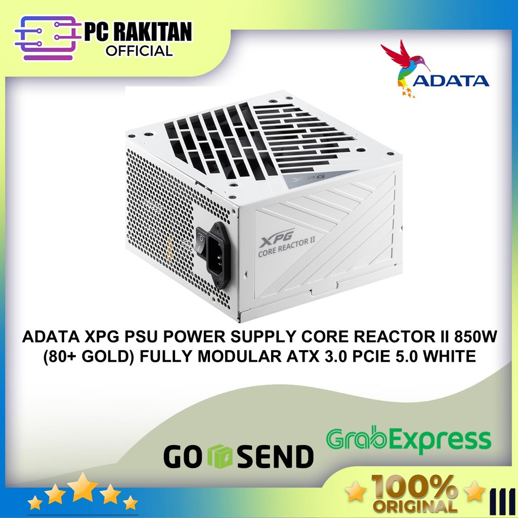 Jual ADATA XPG PSU POWER SUPPLY CORE REACTOR II 850W (80+ GOLD) FULLY ...