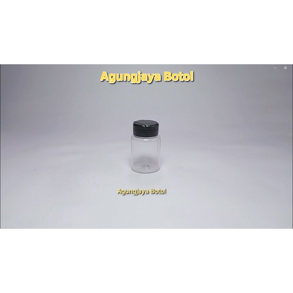 Jual Botol Tablet 80 mlEster C Natural Tutup Fliptop / Botol Obat ...