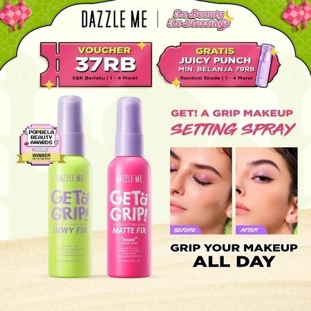 Jual Dazzle Me Setting Spray / Face Mist - Get a Grip! Makeup Setting ...