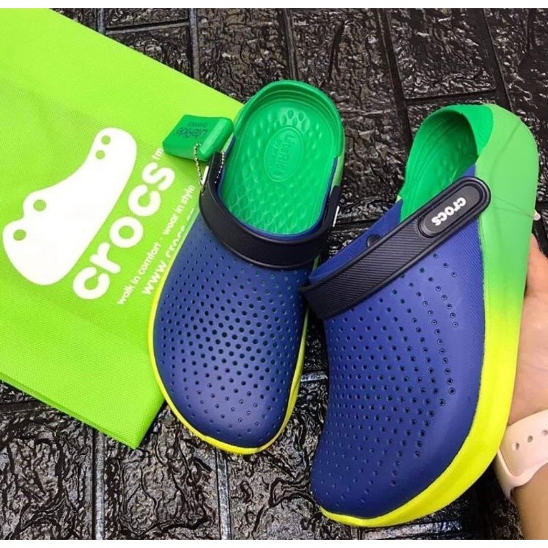 Jual Sandal Pria / Sandal wanita / Sandal Crocs literide Clog unisex ...
