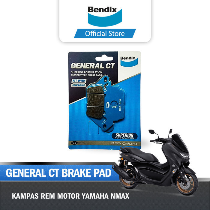 Jual Bendix Kampas Rem Cakram Brake Pad Motor Yamaha Nmax GCT - Depan ...