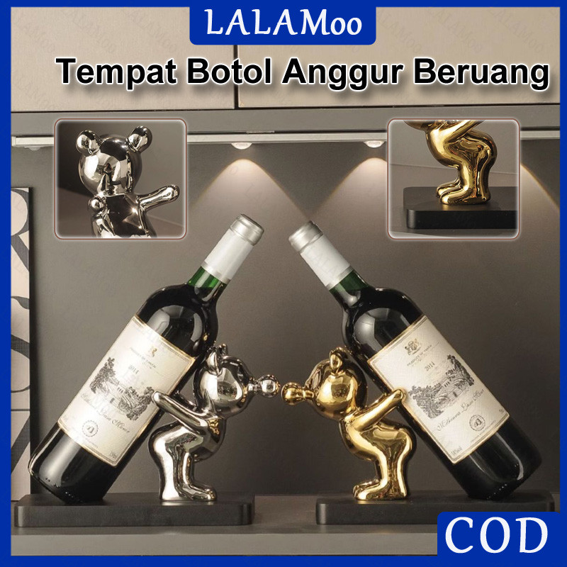 Jual Beruang Kreatif / Tempat Botol Anggur Tempat Botol Minuman ...