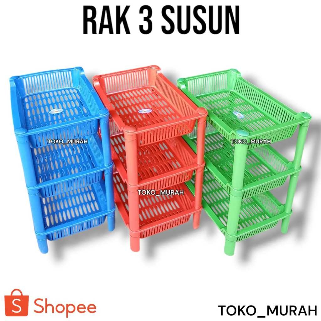 Jual Rak susun / rak serbaguna 3 susun / rak victory BY FAMILY OFFICE ...