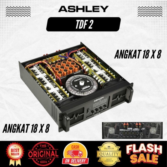 Jual Power Amplifier Ashley TDF 2 Class TD Original Produk | Shopee ...