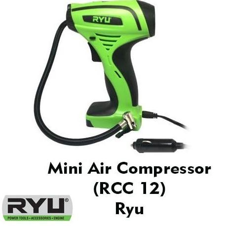 Jual RYU MINI AIR COMPRESSOR 12 V RCC12 / POMPA BAN KOMPRESOR MINI 12V ...
