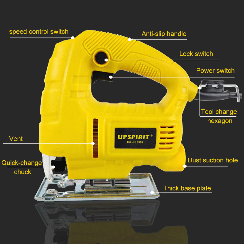 Jual 220V Jigsaw 550W Electric Jig Saw Max 55Mm 6 Gears Adjustable ...