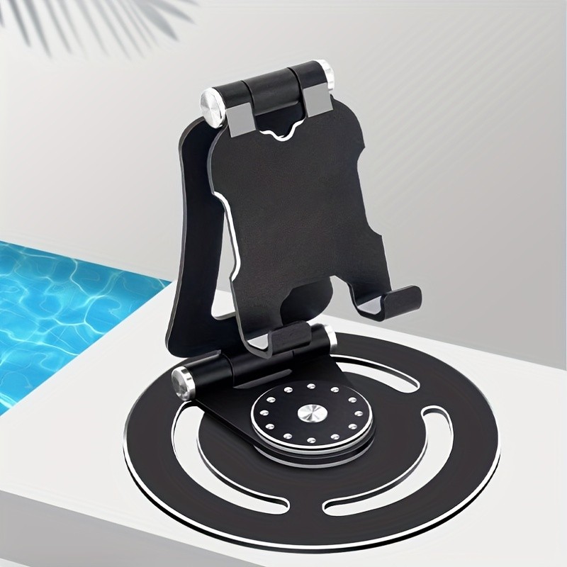 Jual 360°rotating Cell Phone Desktop Holder Aluminum Alloy Tablet Stand ...