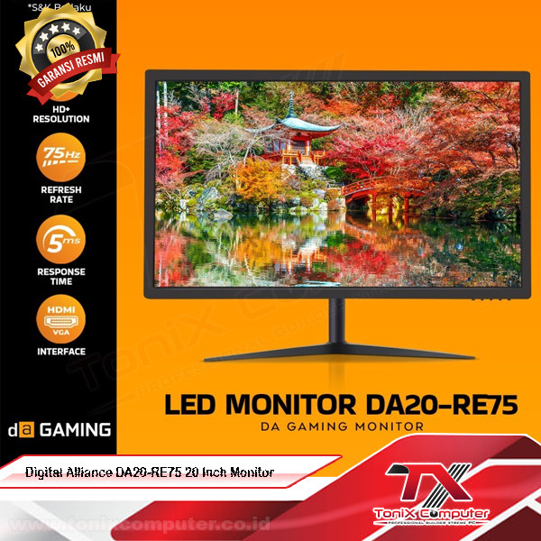 Jual Digital Alliance DA20-RE75 20 Inch Monitor - FHD TN 75Hz 5ms - DA20-RE100 | Monitor Gaming ...