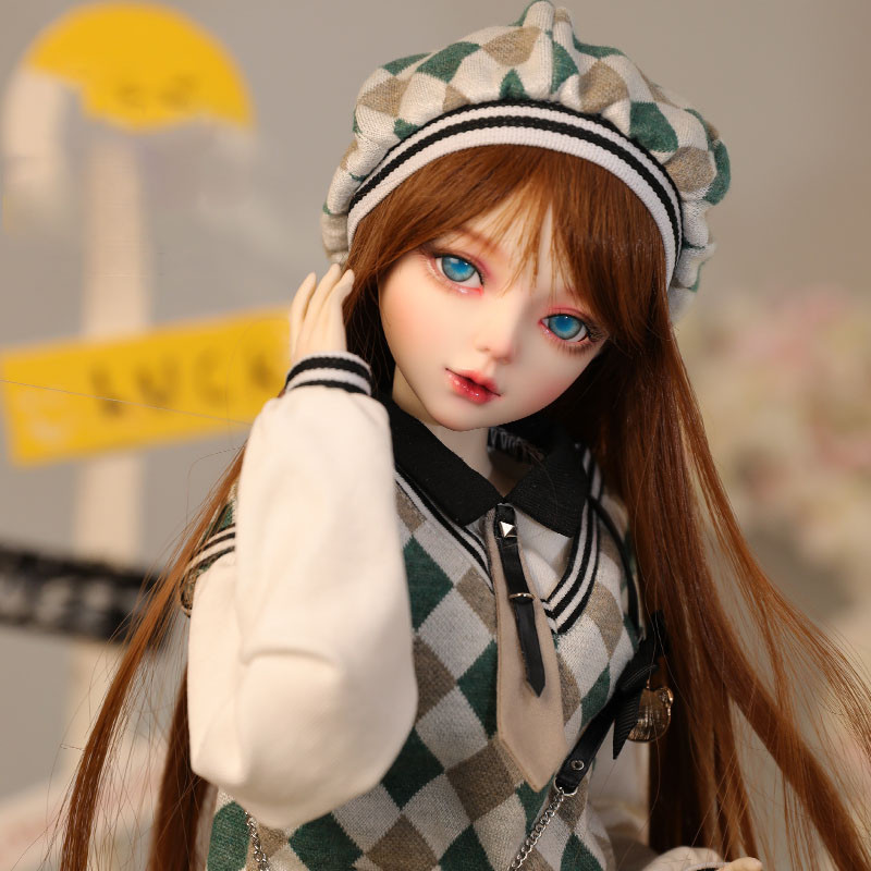Jual 60cm BJD Doll 1/3 Mjd Toy for Girl Designer makeup Rotatable Two colored eyes The doll has ...