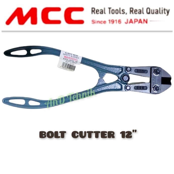 Jual MCC Bolt Cutter 12 Inch (300mm) Alat Potong Gunting Besi Made In Japan | Shopee Indonesia