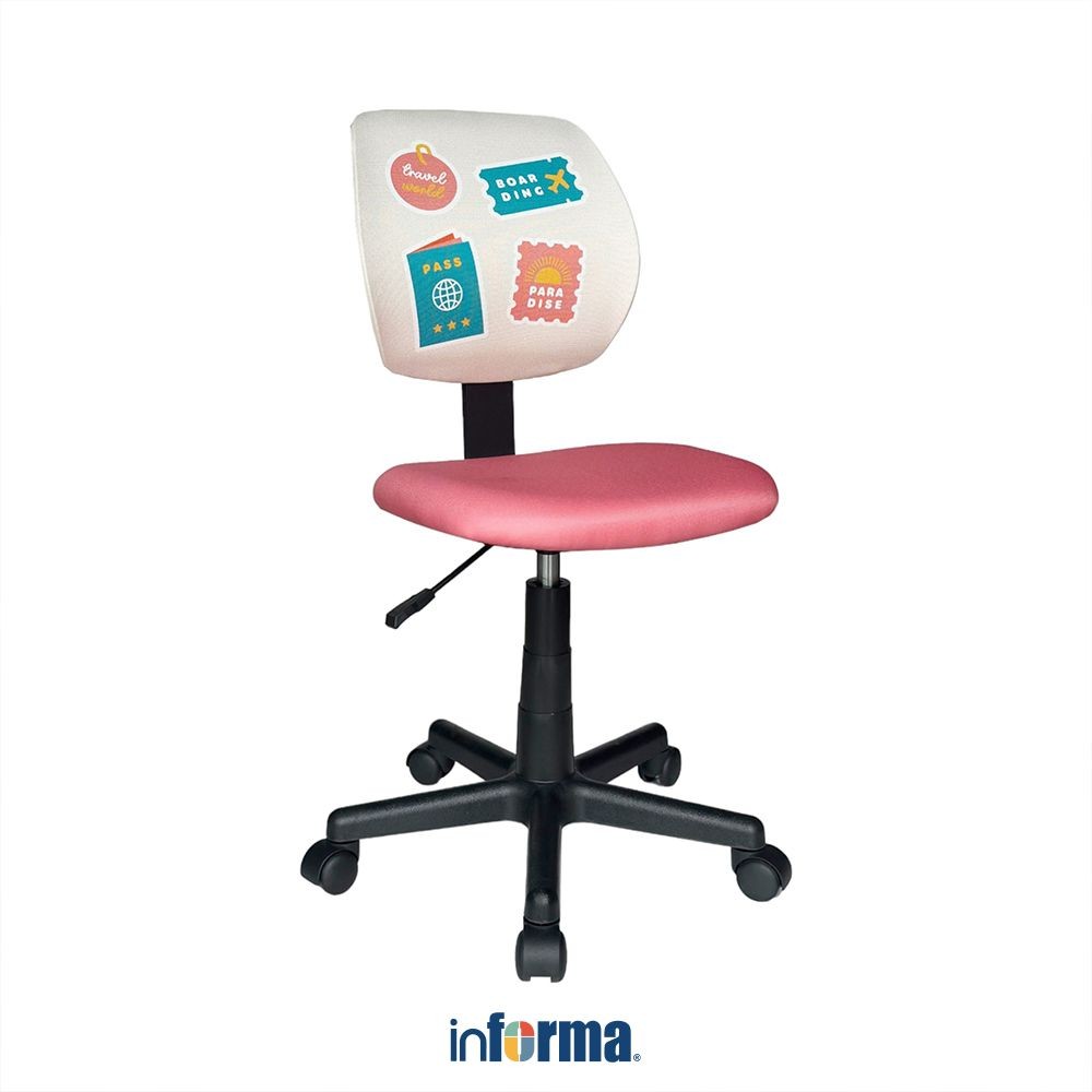 Jual Informa Otto Kursi Belajar Anak Travel - Pink Tempat Duduk Dengan ...