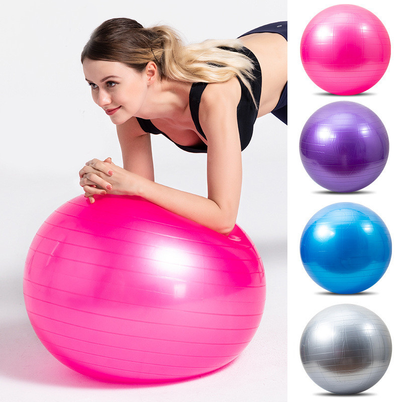 Jual 45-85 cm PVC Yoga Ball Gym Fit Ball Thickened Explosion-proof ...