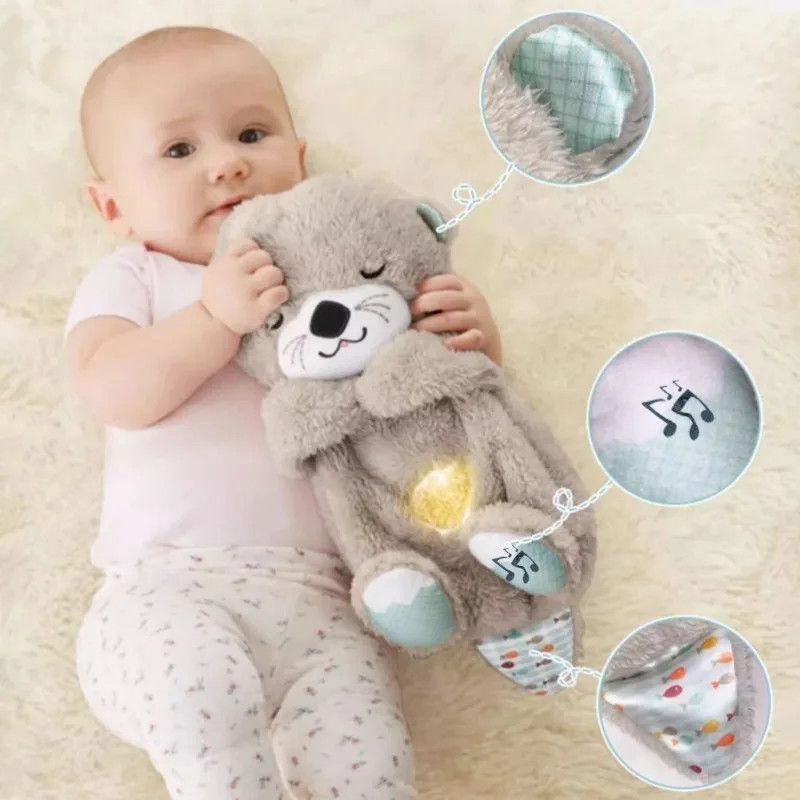 Jual Original Schlummer Sleeping Time Baby Breathing Anxiety Otter ...