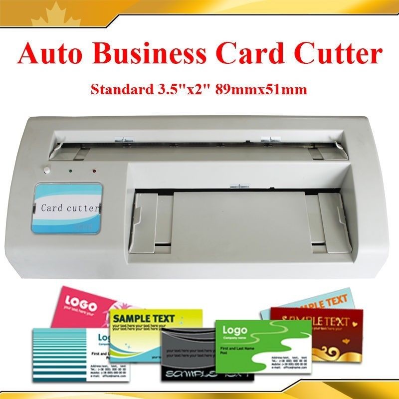 Jual Business Card Cutter Electric Automatic Slitter Free 2000 ...