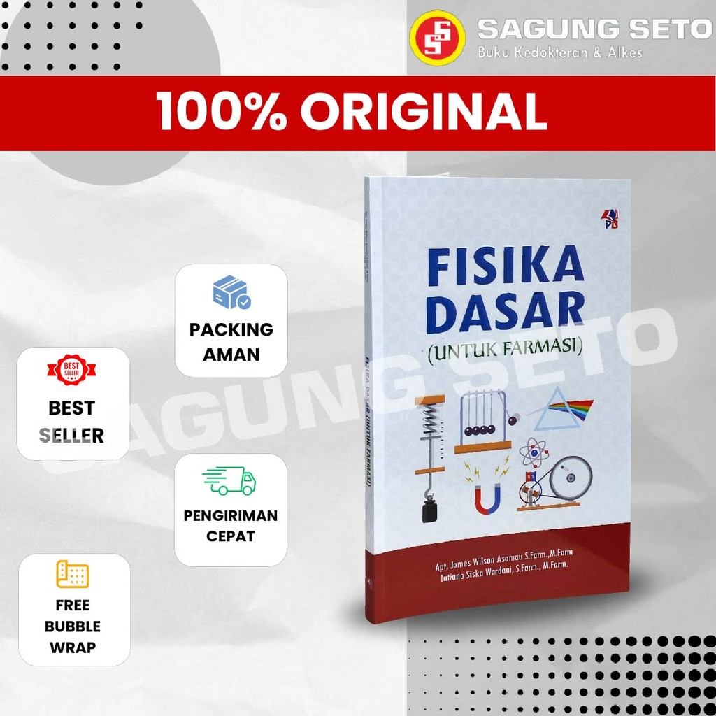 Jual FISIKA DASAR UNTUK FARMASI - APT, JAMES WILSON ASAMAU | Shopee ...