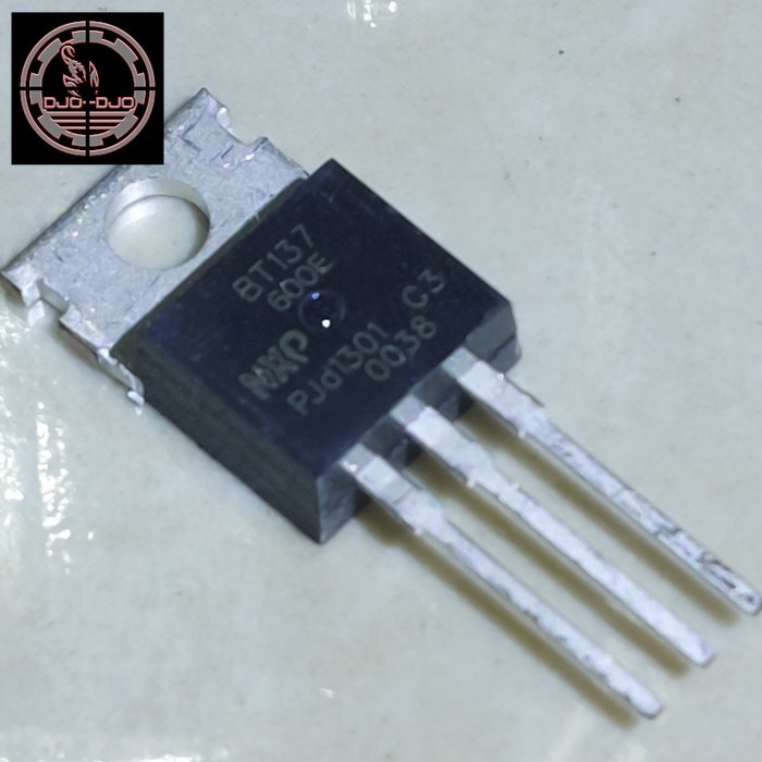 Jual BT137 600E To-220 BT137600E BT 137 600 Triac Four Quadrant 8A 600V ...
