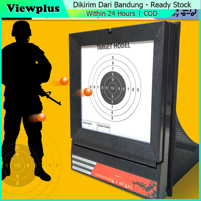 Jual Bantalan Target Standar + Face Target Outdoor 20Pcs / kertas ...