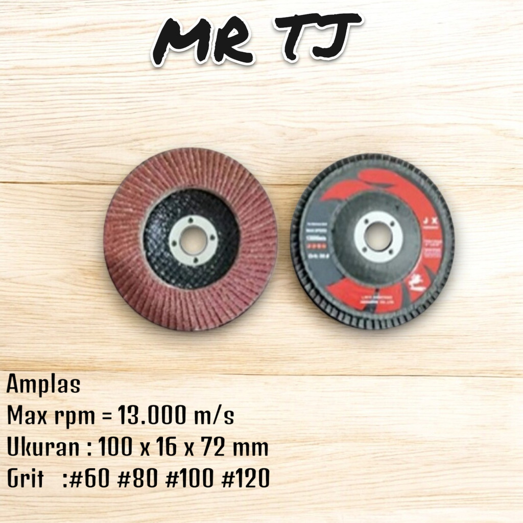 Jual MATA GERINDA AMPLAS RODA KAIN AMPLAS 4 INCH | Shopee Indonesia