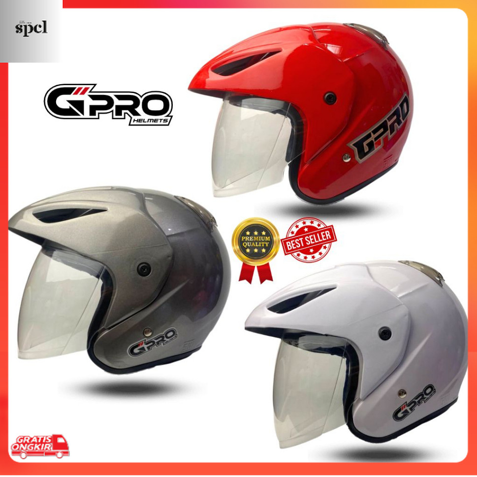 Jual Helm kekinian / Gpro - Helm XC Half Face DEWASA SNI ORI MODEL XC ...