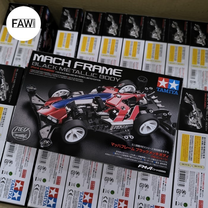 Jual Tamiya 95673 Mach Frame Black Metallic Body Special Edition - FMA ...