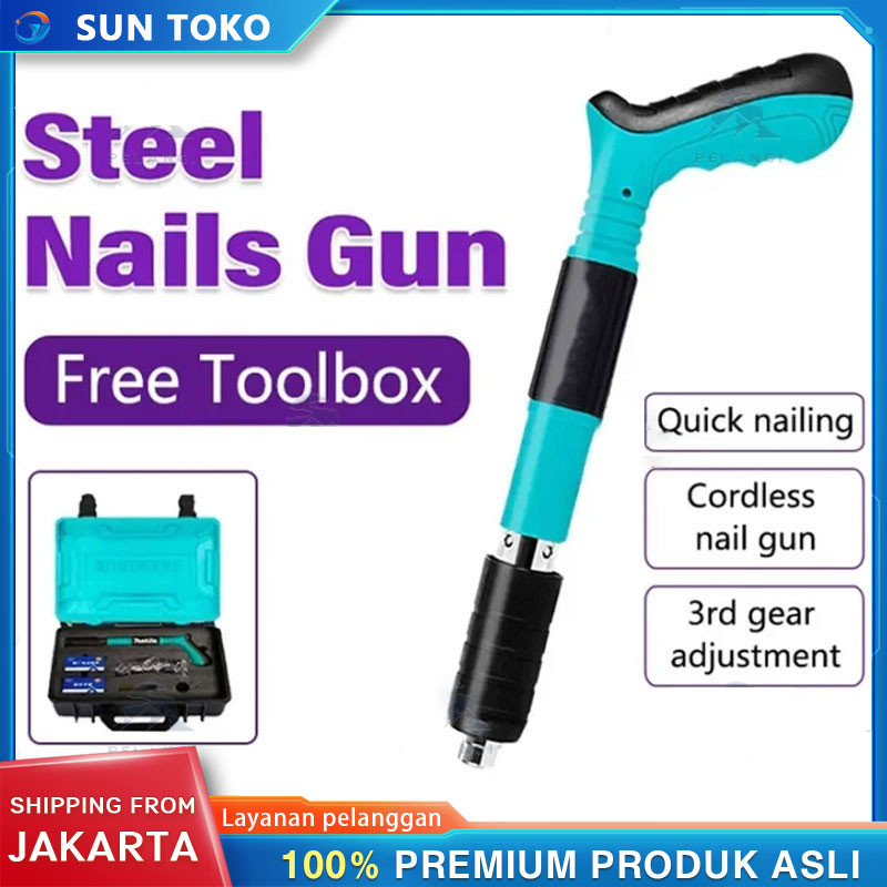 Jual Alat Mesin Tembak Paku Beton / Paku Tembak Beton Baja / Alat Paku ...