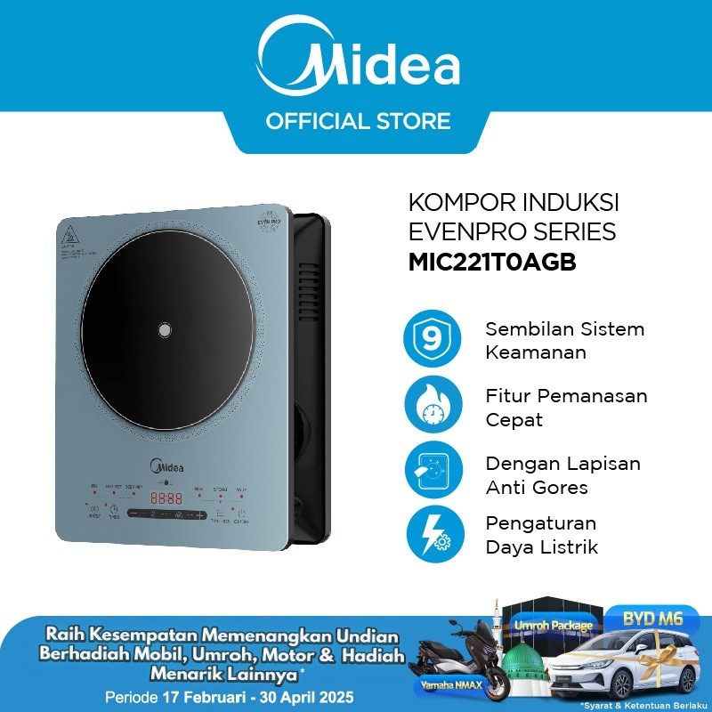 Jual MIDEA Induction Cooker / Kompor Induksi MIC Series 120 Watt ...
