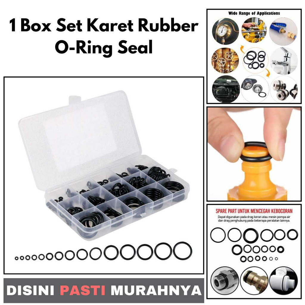 Jual TRFF Karet Rubber O-Ring Seal Tightening Multifungsi E436 | Shopee Indonesia