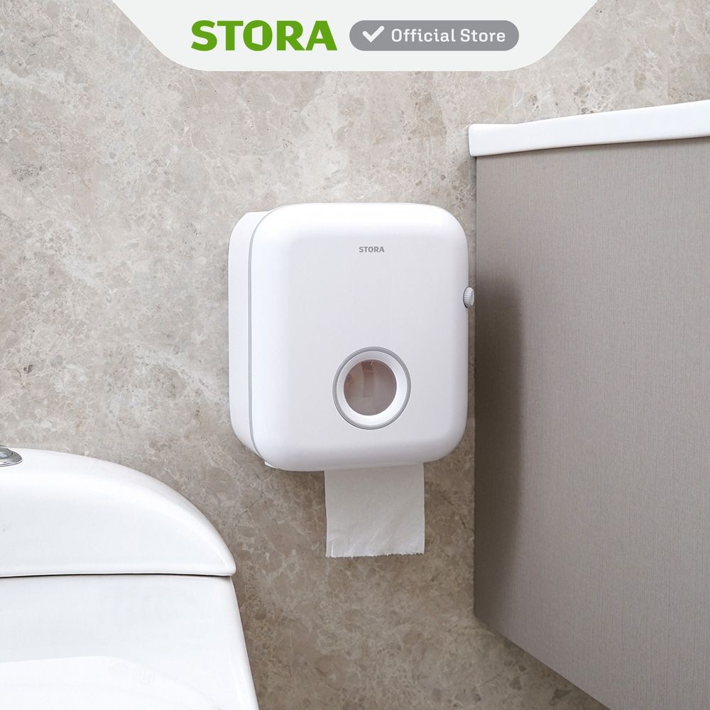 Jual Stora Dispensper Tisu - Putih Tissue Box Holder Tempat Tisu ...