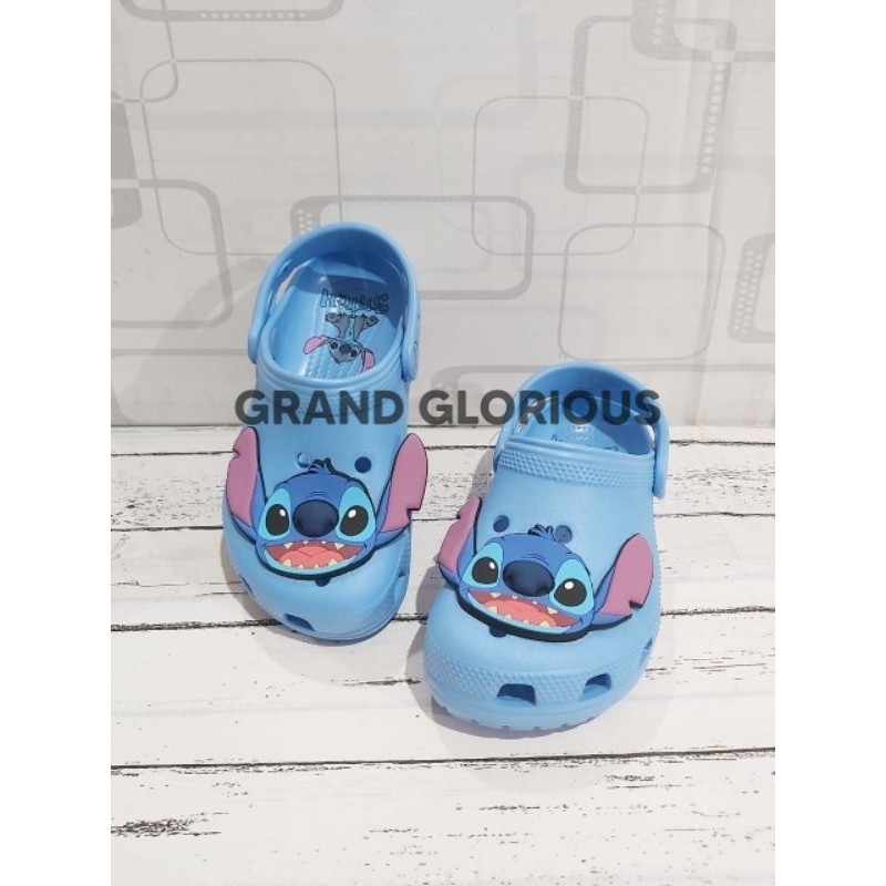 Jual CROCS CLASSIC LILO STITCH/ CROCS ANAK/ SANDAL CROCS LILO STITCH ...