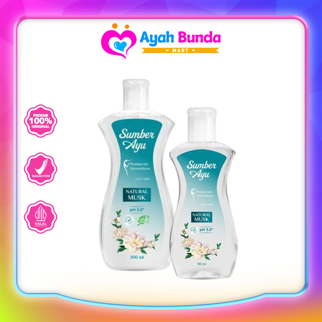 Jual Sumber Ayu Feminine Hygiene Wash Natural Musk - Sabun Pembersih ...