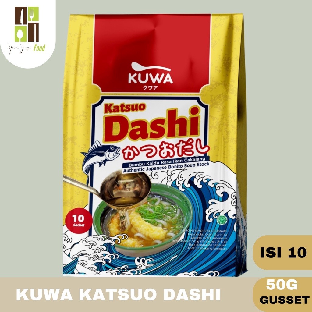 Jual Kuwa Katsuo Dashi Bumbu Kaldu Ikan cakalang/ Bumbu Kuah Odeng isi 10 Gusset | Shopee Indonesia