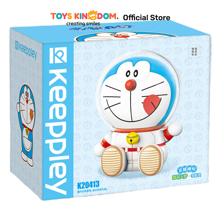 Jual Toys Kingdom Keeppley Figure Doraemon Astronaut Kids Toy Toys ...