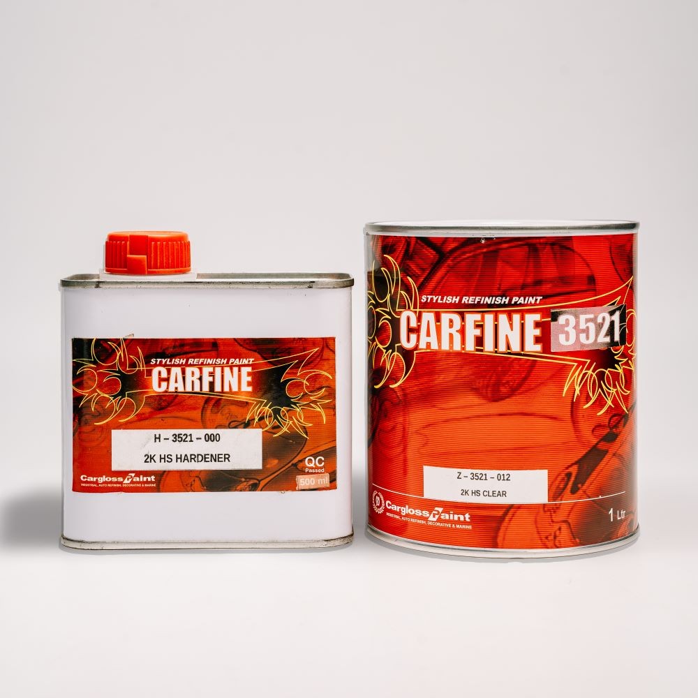 Jual Cargloss Clear Coat Plus Hardener 2K carfine (2:1) | Shopee Indonesia