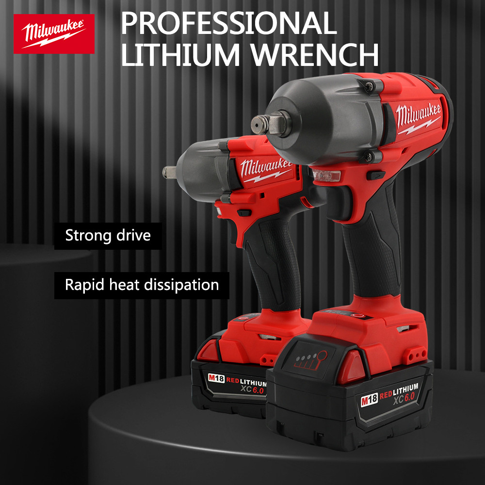 Jual Milwaukee 1300NM High Torque Electric Wren Brushless Impact Wren ...