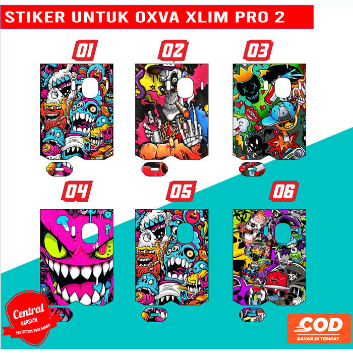 Jual Sticker Garskin Skin OXVA XLIM PRO 2 FULL BODY 2 - 01 | Shopee ...