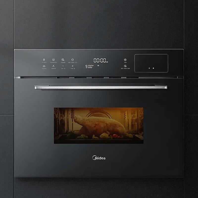 Jual Midea Built-in Oven Cabinets Microwave Steam Grill 3 In 1 APP ...