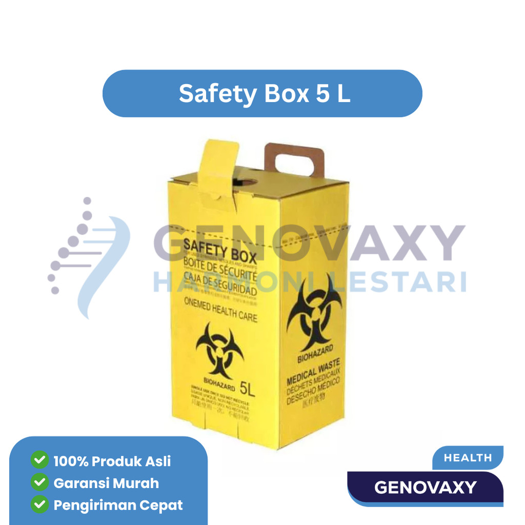 Jual Safety box sampah medis kuning 5L | Shopee Indonesia