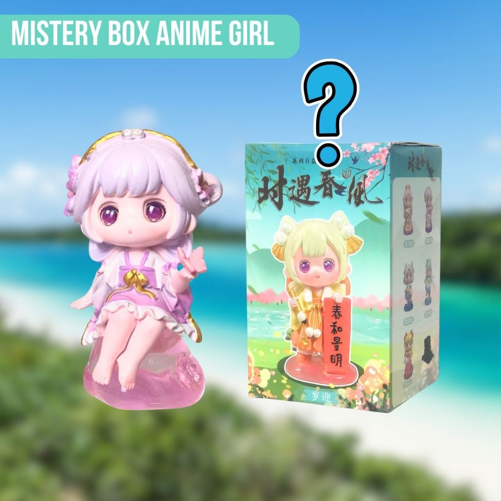 Jual Blindbox Anime Girl Koleksi Kotak Berhadiah Surprise Mainan Figure ...