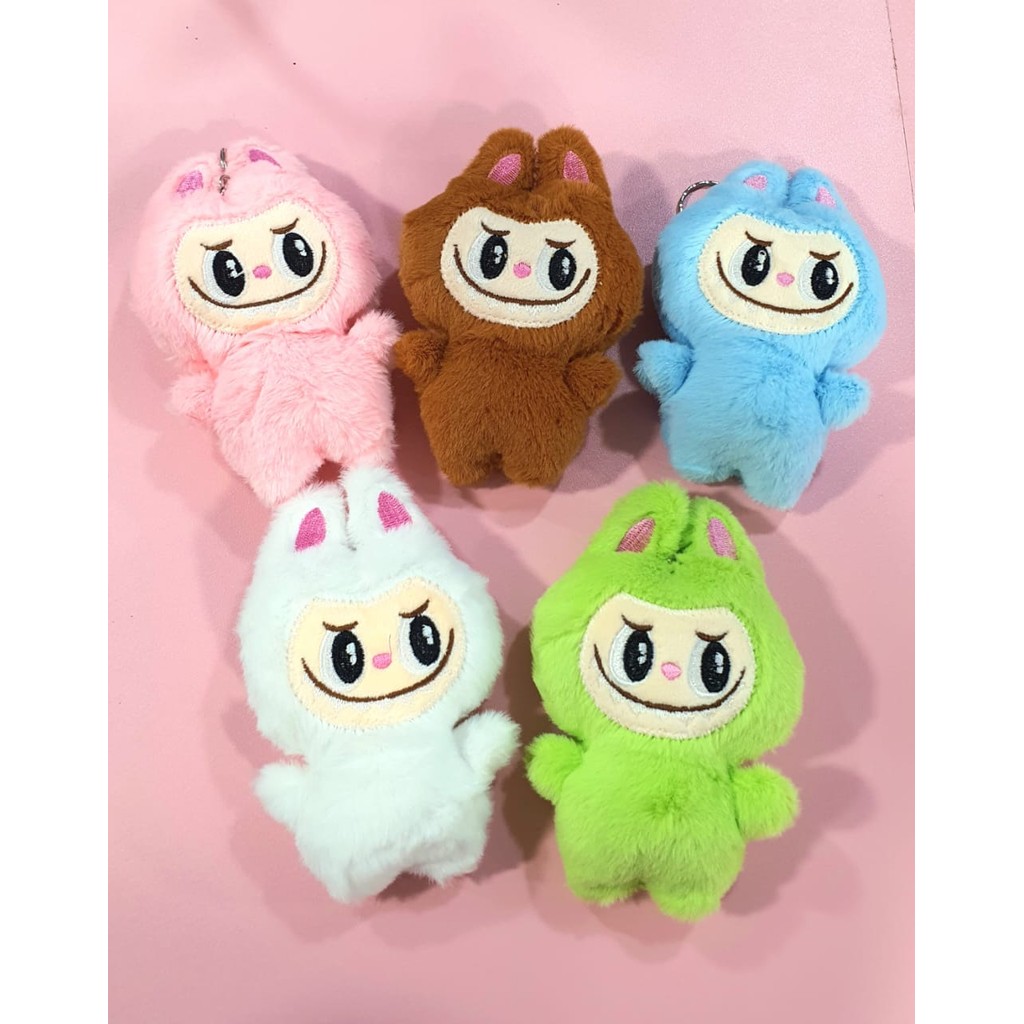 Jual GANTUNGAN KUNCI BONEKA LABUBU / GANTUNGAN TAS LABUBU THE MONSTER ...
