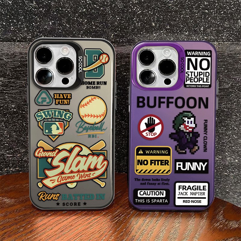 Jual Casing hp fun logo pattern fashion metal gold-plated soft silicone ...