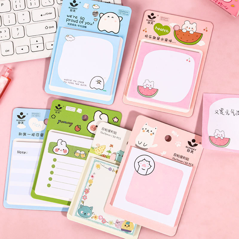 Jual STICKY NOTES / PENANDA MEMO / MEMO PAD PERSEGI DENGAN BERBAGAI ...