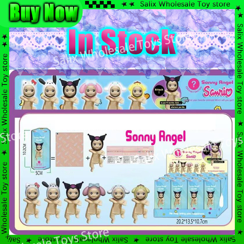 Jual In Stock Miniso Sanrio Sonny Angel Blind Box Hippers Dolls 8.9cm 3 ...