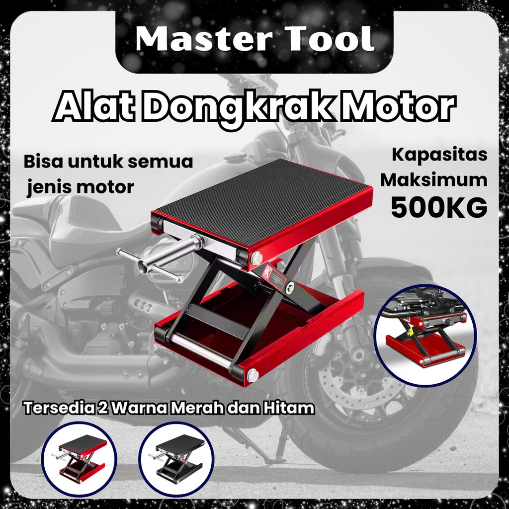 Jual Master Tool (Garansi 1 Tahun) Jack Hoist Stand Motor Trail 500 KG ...