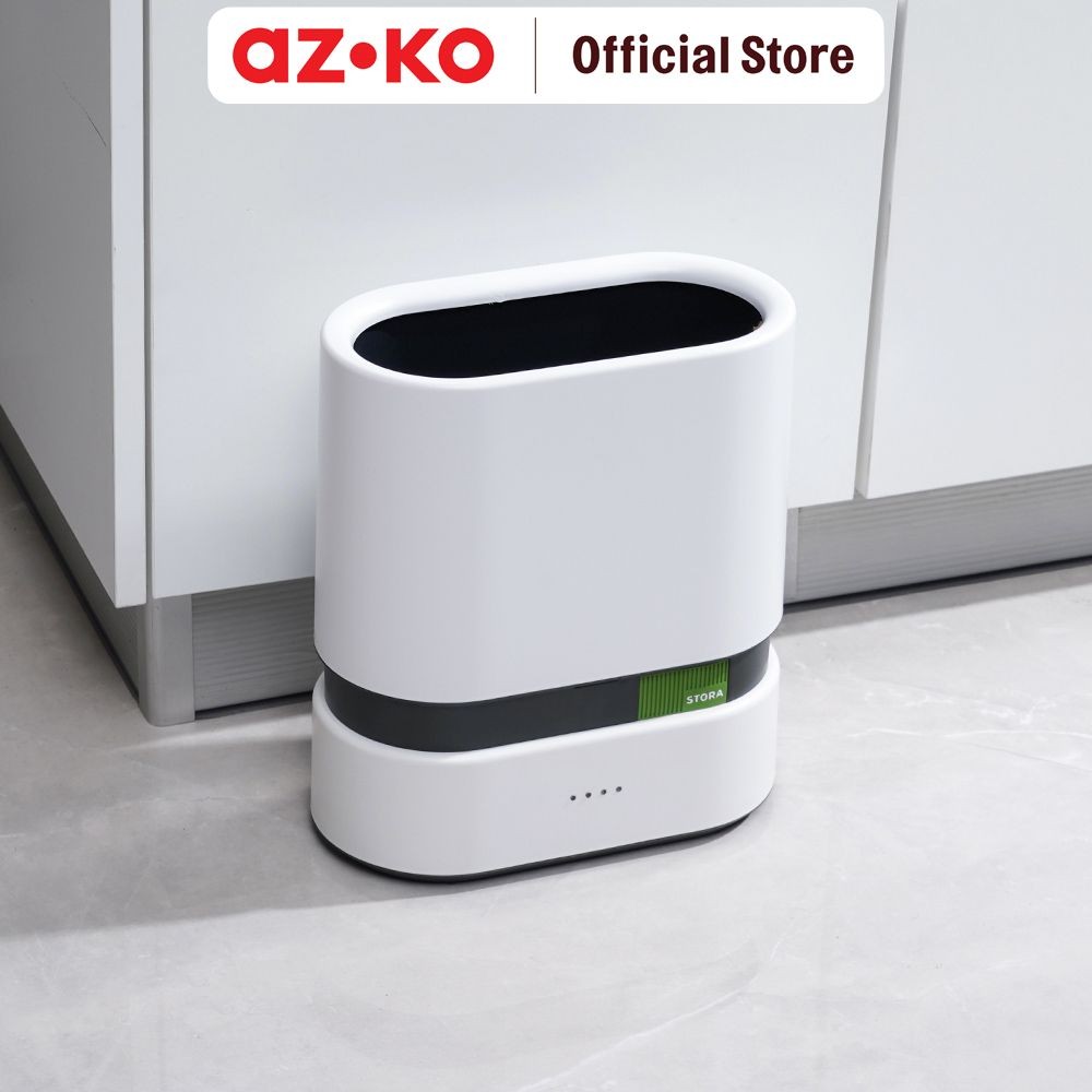 Jual AZKO Stora 9 ltr Tempat Sampah Self Adsorption - Hijau Tong Sampah ...