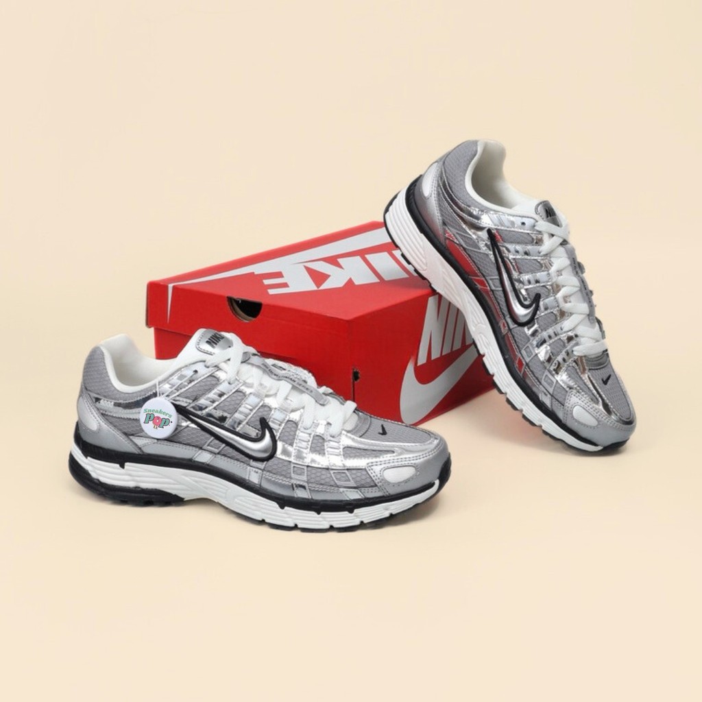 Jual Nike P-6000 PRM Metallic Silver P6000 | Shopee Indonesia