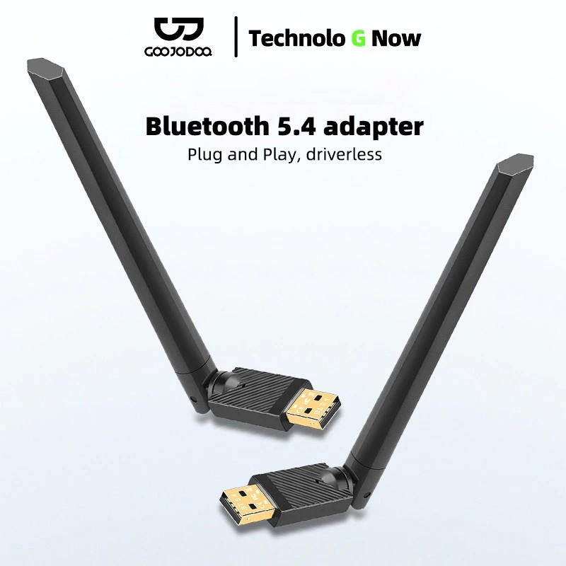 Jual GOOJODOQ Bluetooth Receiver 5.4 Dongle Adapter for PC Car ...