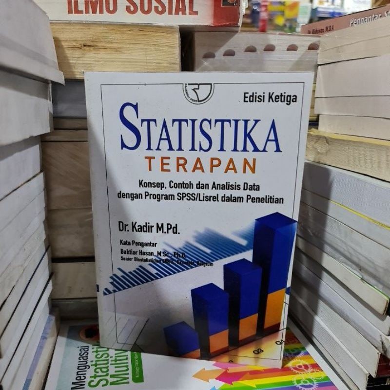 Jual Statistika terapan edisi 3 by Dr Kadir | Shopee Indonesia